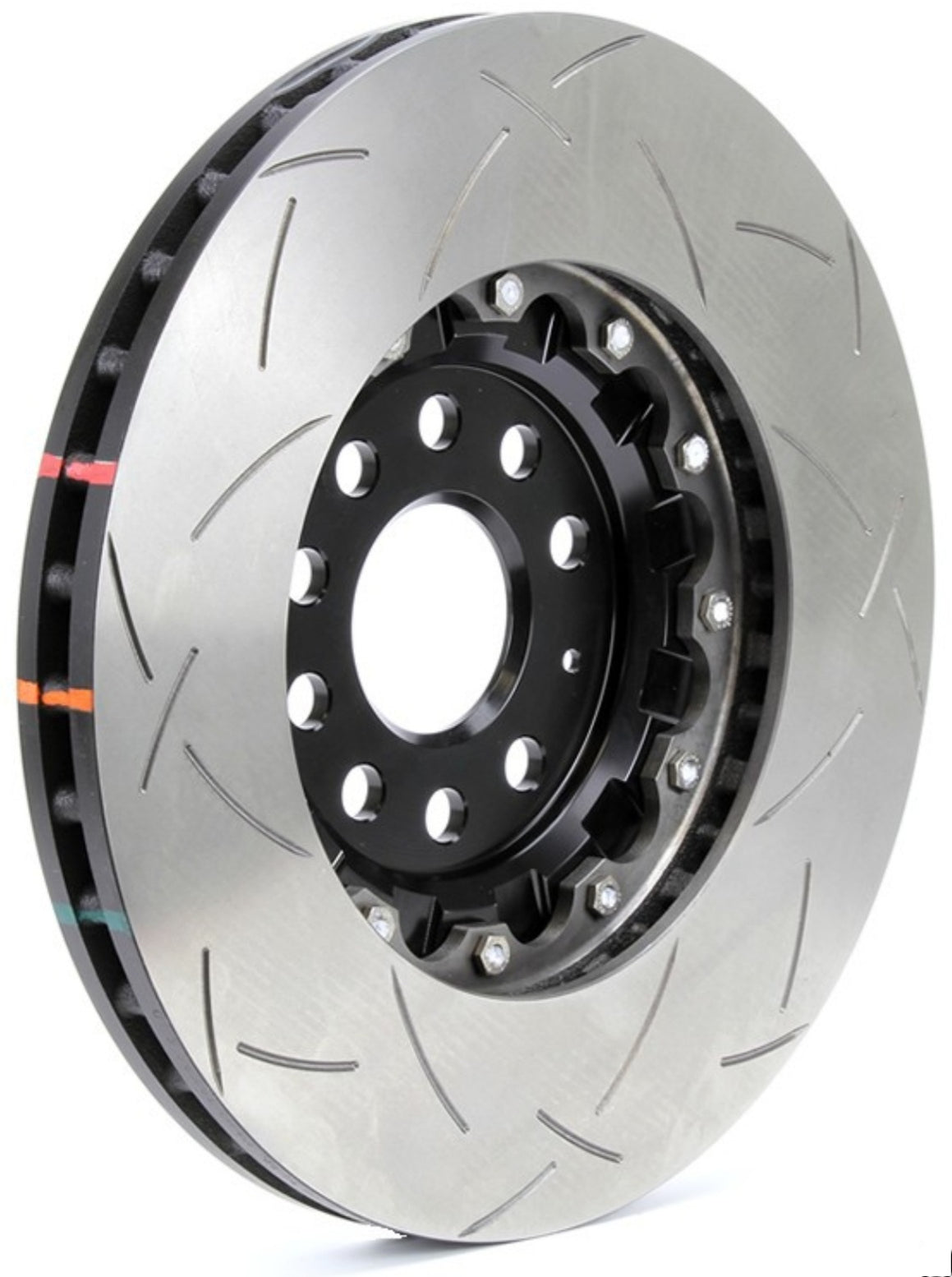 DBA T3 5000 SERIES 2 PIECE SLOTTED FRONT BRAKE ROTORS AUDI S3 8V & VW ...